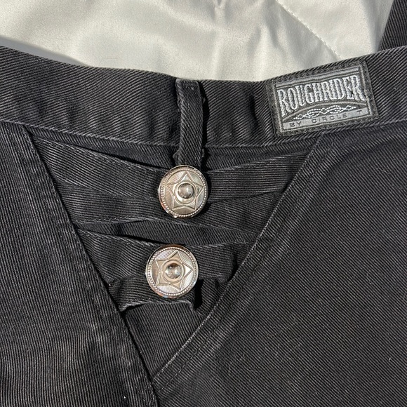 Roughriders | Jeans | Vintage Roughrider Black Jeans Western Conchos ...